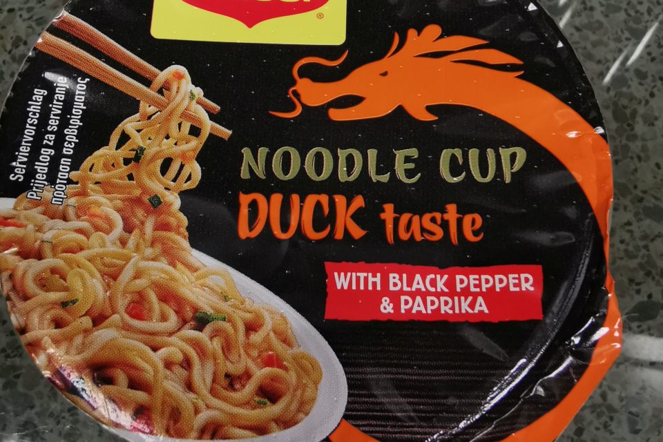 2004 Maggi Magic Asia Noodle Cup Duck Taste 2021 Update 2024 HAPPYSOUPER