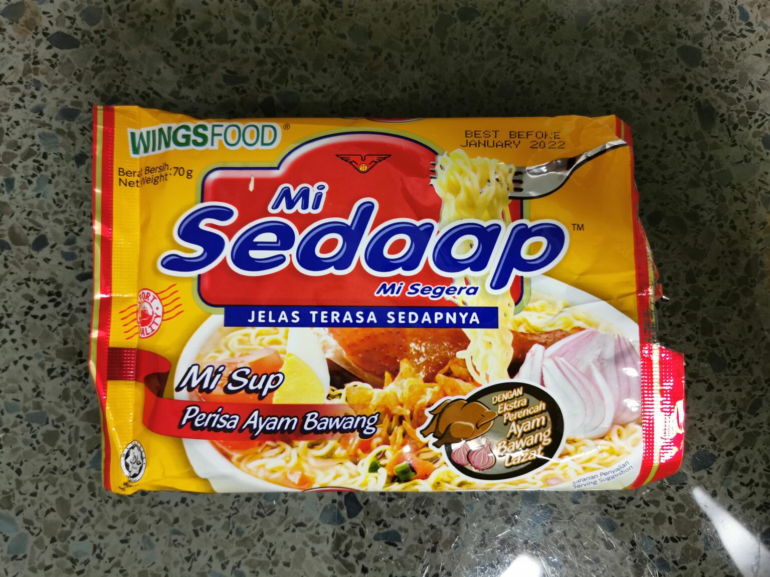 #2509: Wingsfood „Mie Sedaap Instant Jelas Terasa Sedapnya Selection ...